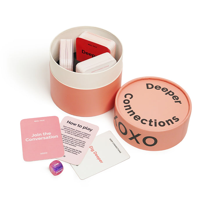Deeper Connections Conversation Cards for Couples | XOXO
