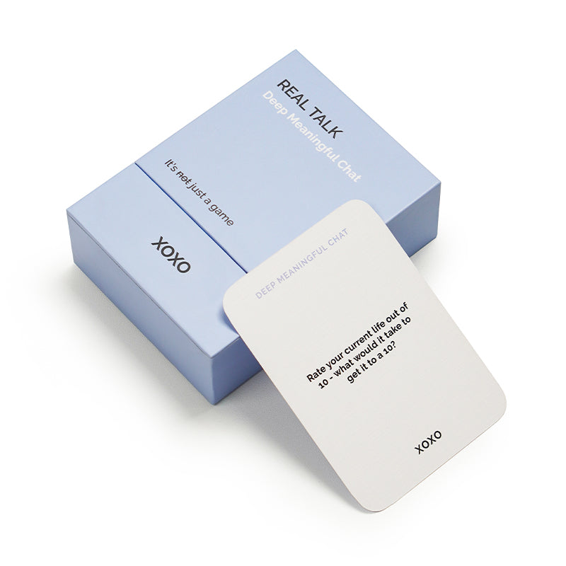 Deep Meaningful Chat Conversation Starter Cards | XOXO